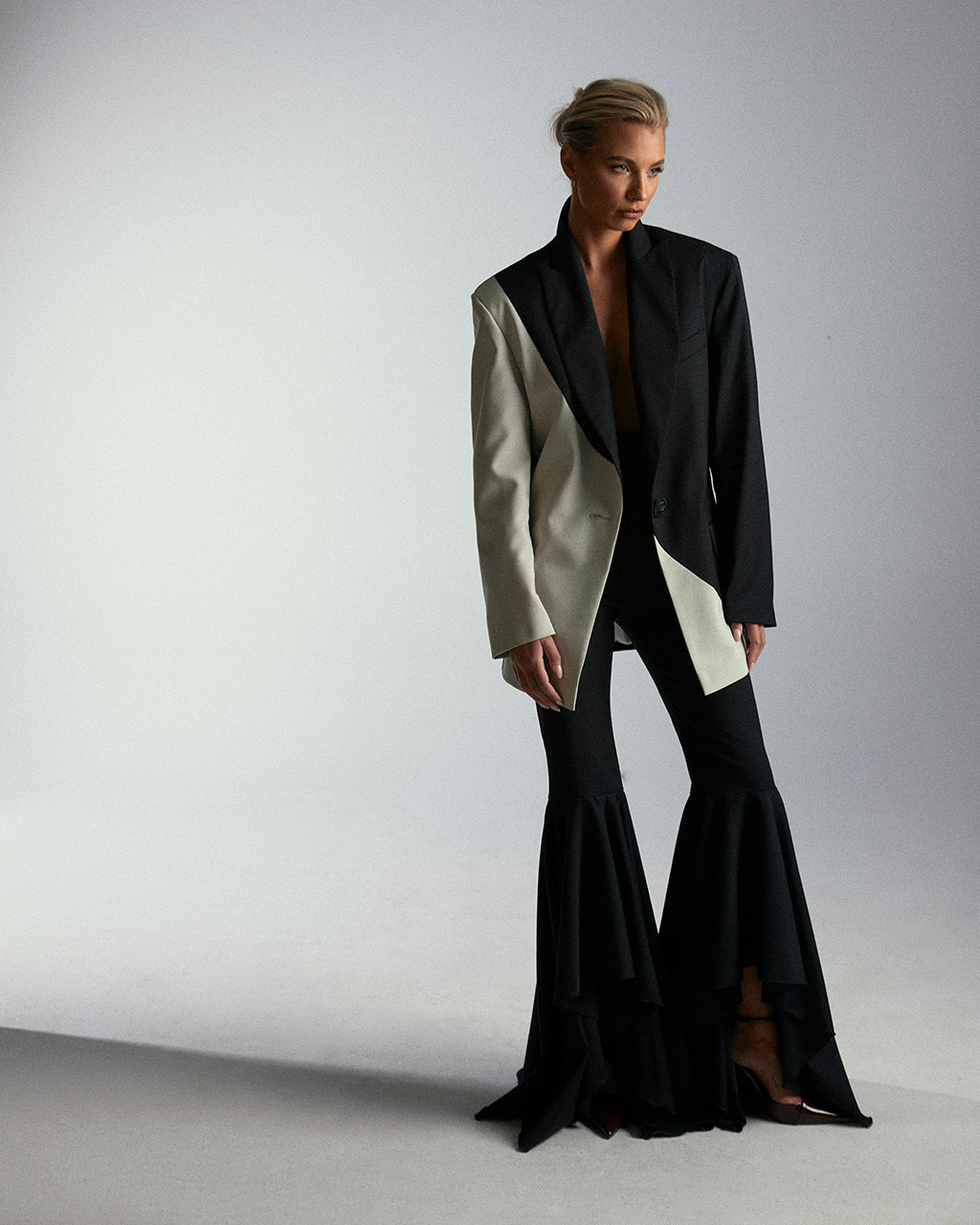 Colorblock Flare Set - Totally Haute